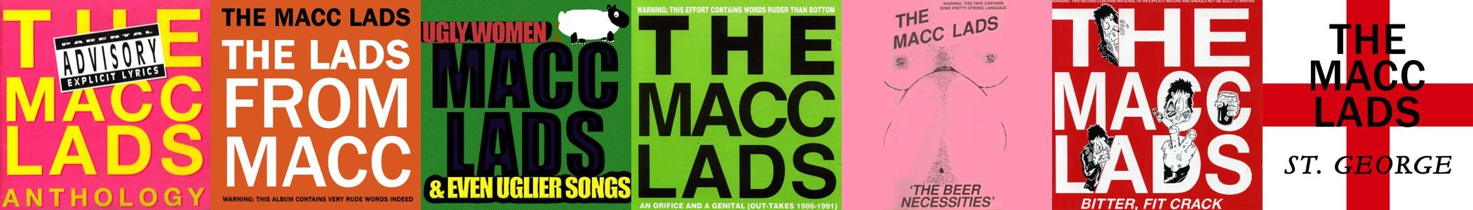 The Macc Lads Store: Official Merch & Vinyl