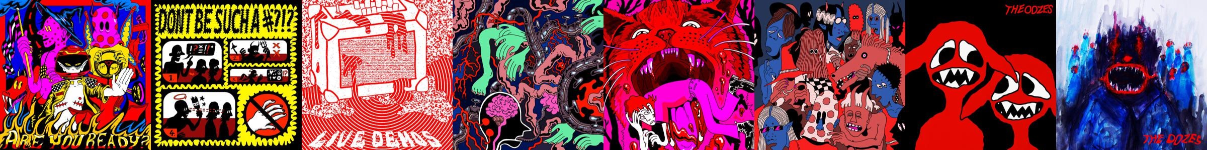 The Oozes Store: Official Merch & Vinyl
