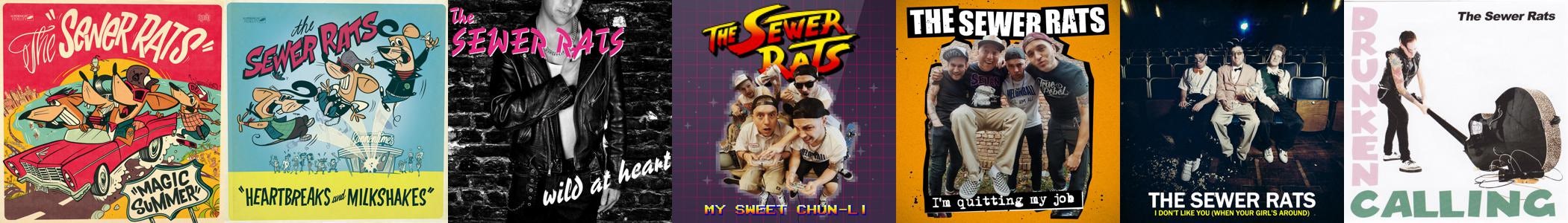 The Sewer Rats Store: Official Merch & Vinyl