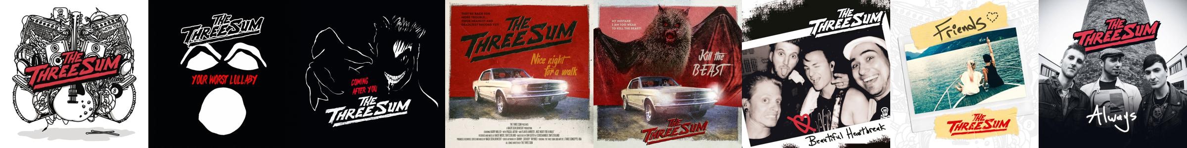 The Three Sum Store: Official Merch & Vinyl