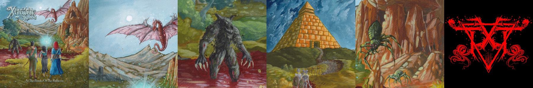 The Xebellian Triangle Store: Official Merch & Vinyl