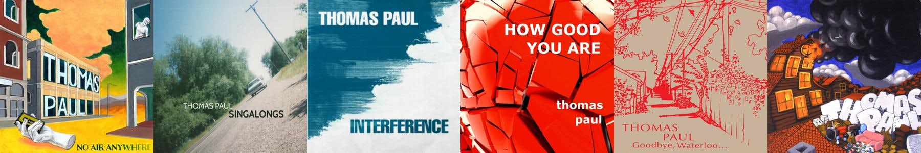 Thomas Paul Store: Official Merch & Vinyl