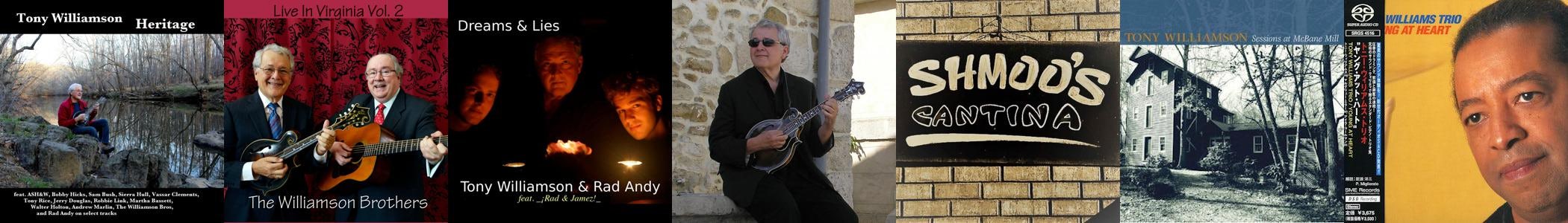 Tony Williamson Store: Official Merch & Vinyl