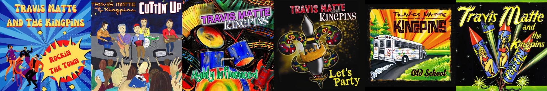 Travis Matte and the Kingpins Store: Official Merch & Vinyl