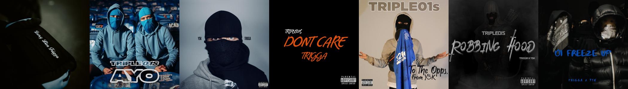 Triple01s Store: Official Merch & Vinyl