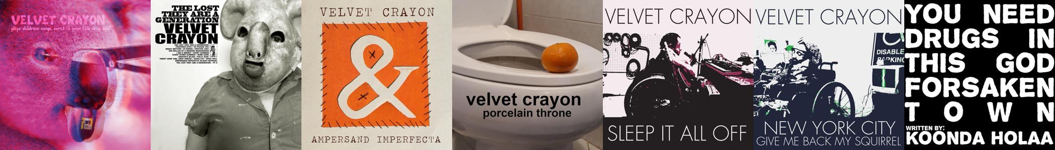 Velvet Crayon Store: Official Merch & Vinyl