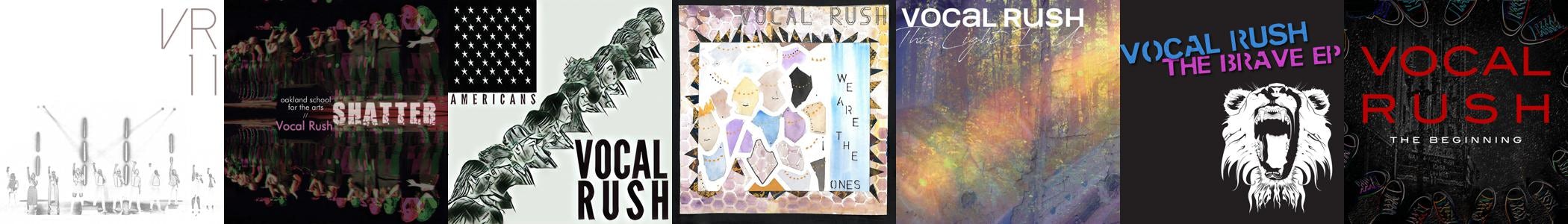 Vocal Rush Store: Official Merch & Vinyl