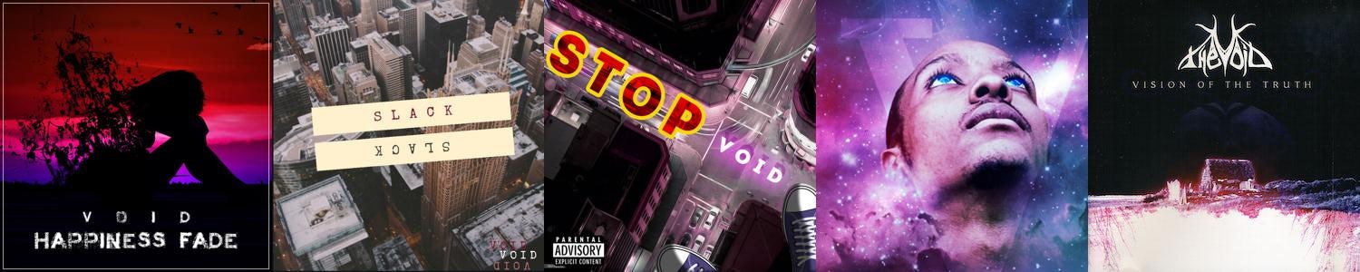 void Shirts, void Merch, void Hoodies, void vinyl records, void Posters ...