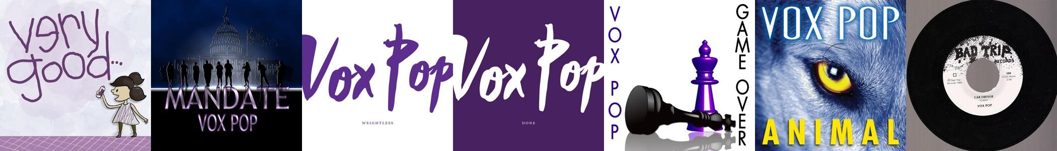 Vox Pop Store: Official Merch & Vinyl