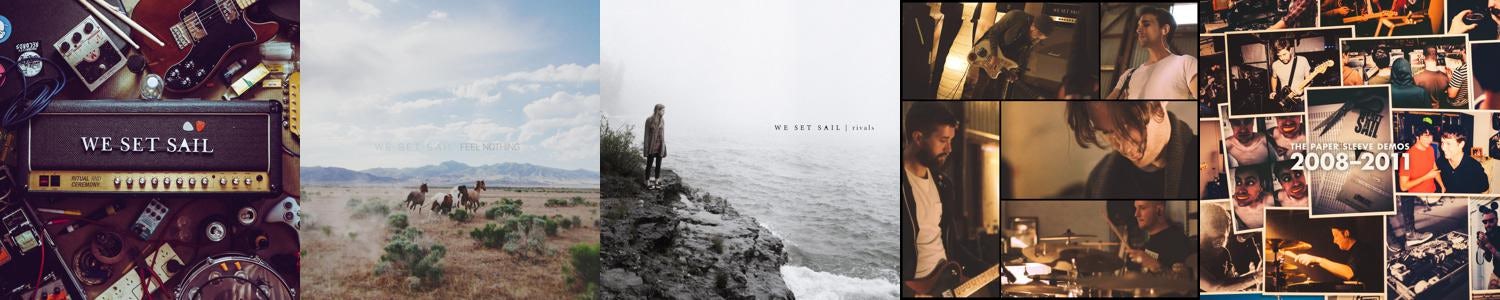 We Set Sail Store: Official Merch & Vinyl