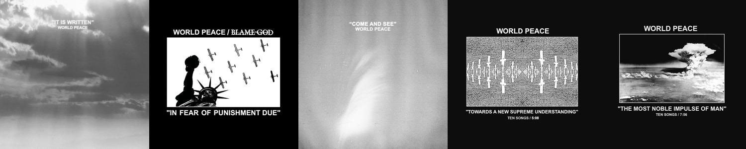 WORLD PEACE Store: Official Merch & Vinyl