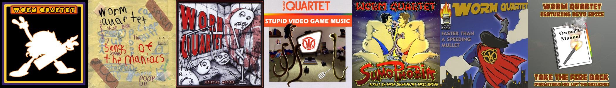 Worm Quartet Store: Official Merch & Vinyl