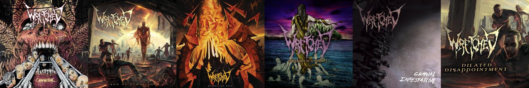 Wretched Shirts, Wretched Merch, Wretched Hoodies, Wretched Vinyl ...