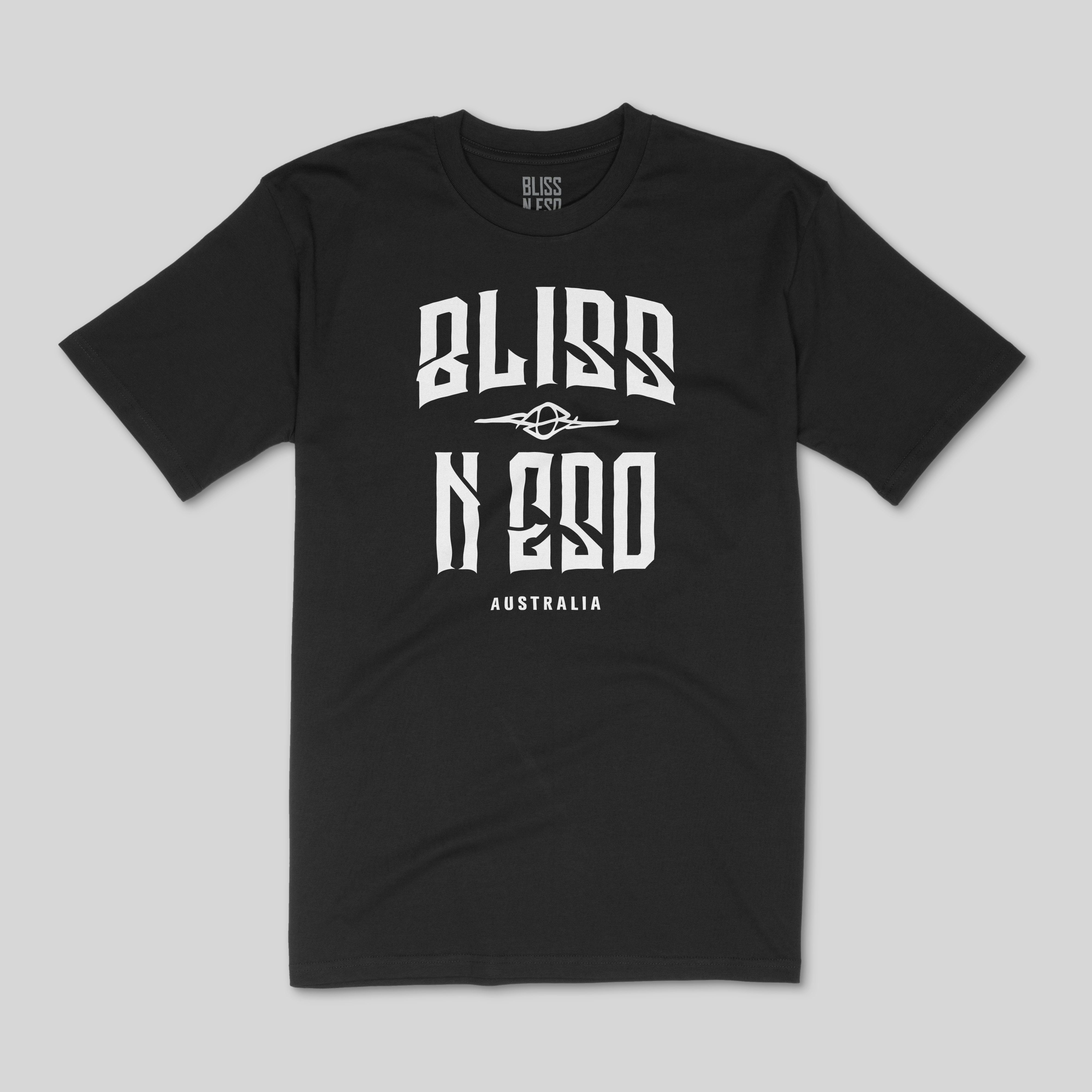 Bliss n Eso BNE AUS Black T-Shirt