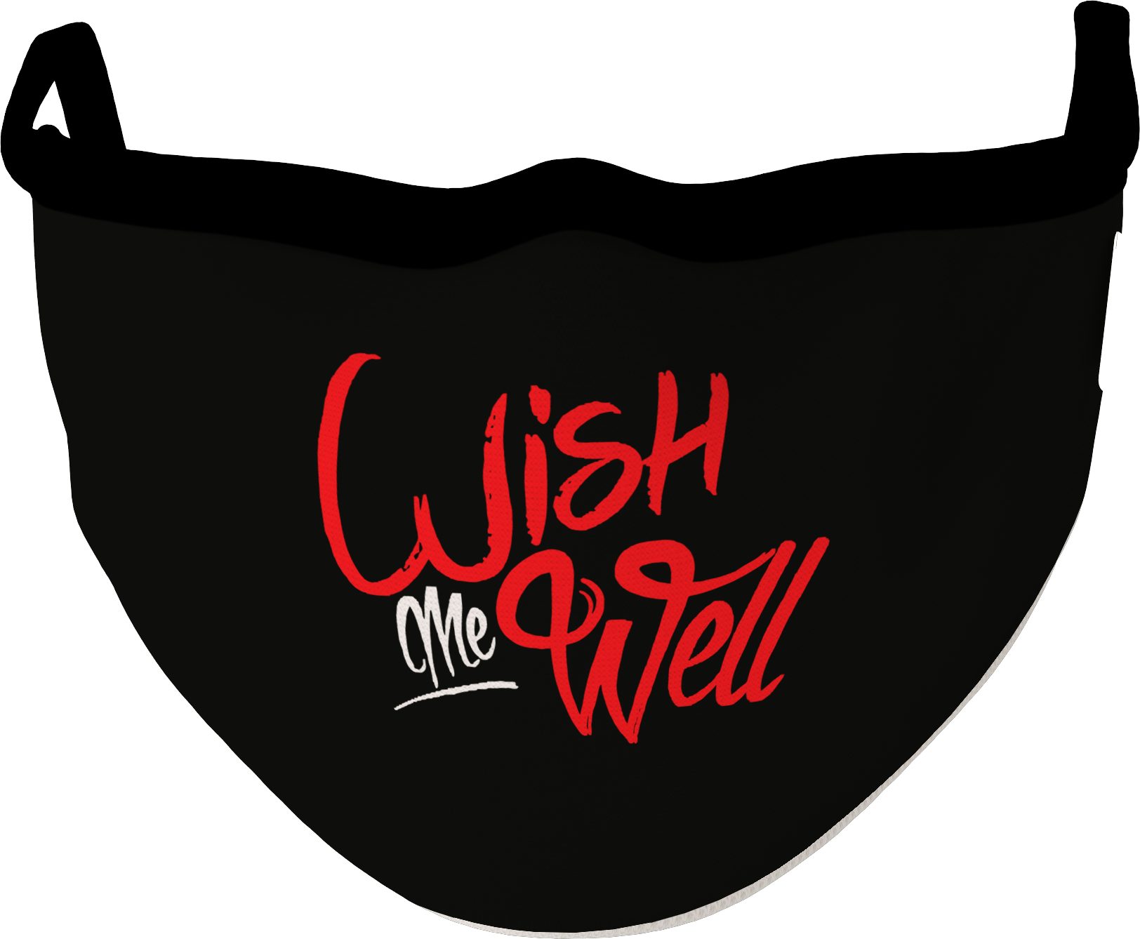 YFN Lucci Wish Me Well Face Mask - Black