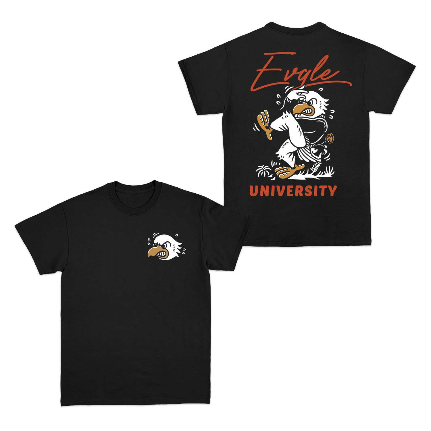 Blxst Evgle University Black T-Shirt