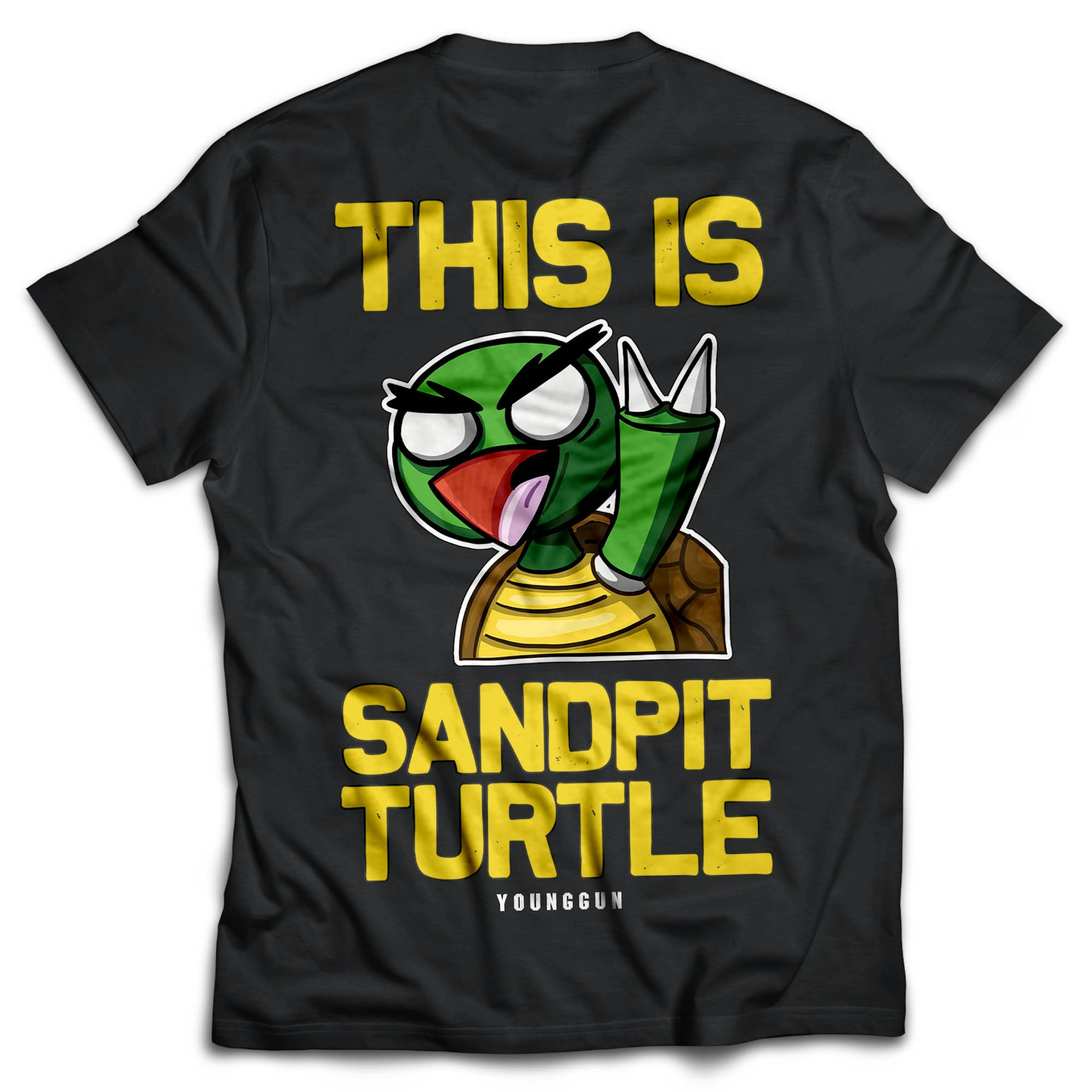 YoungGun Sandpit Turtle Black Tee