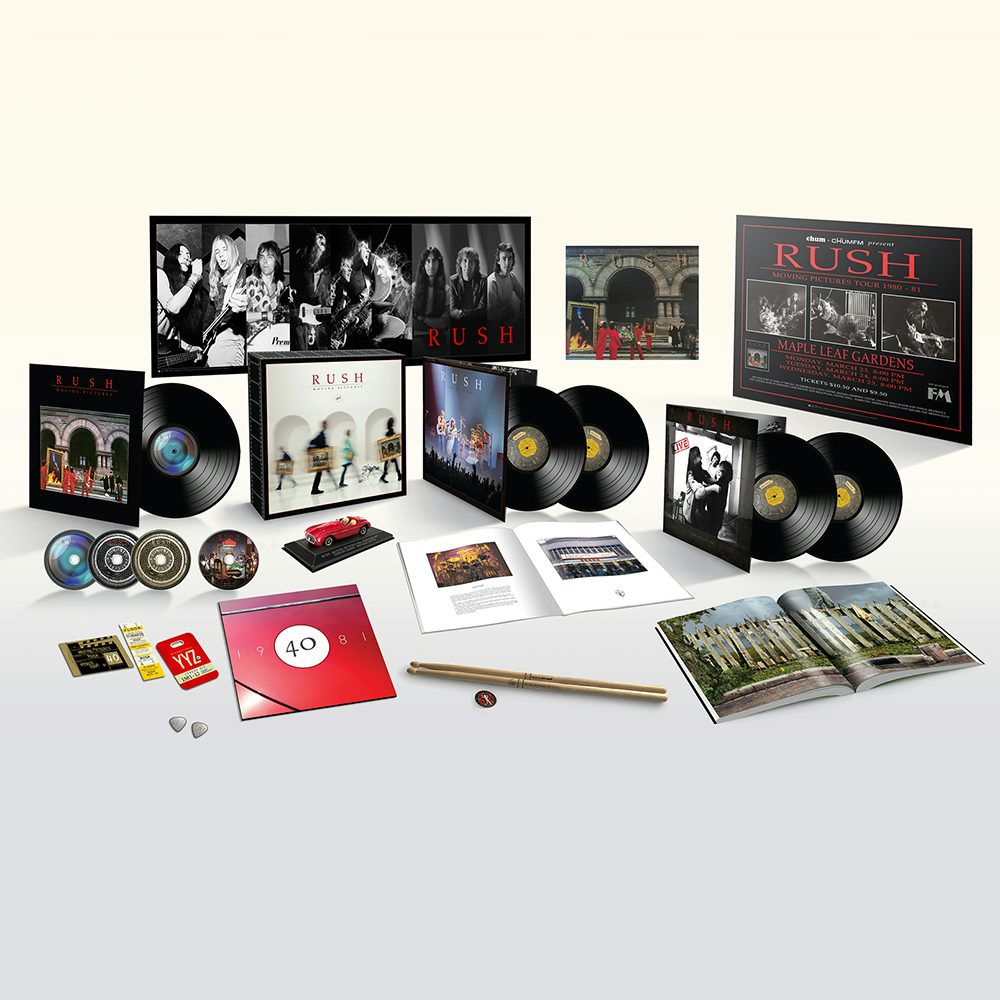 Rush Moving Pictures 40th Anniversary Super Deluxe Edition Box Set