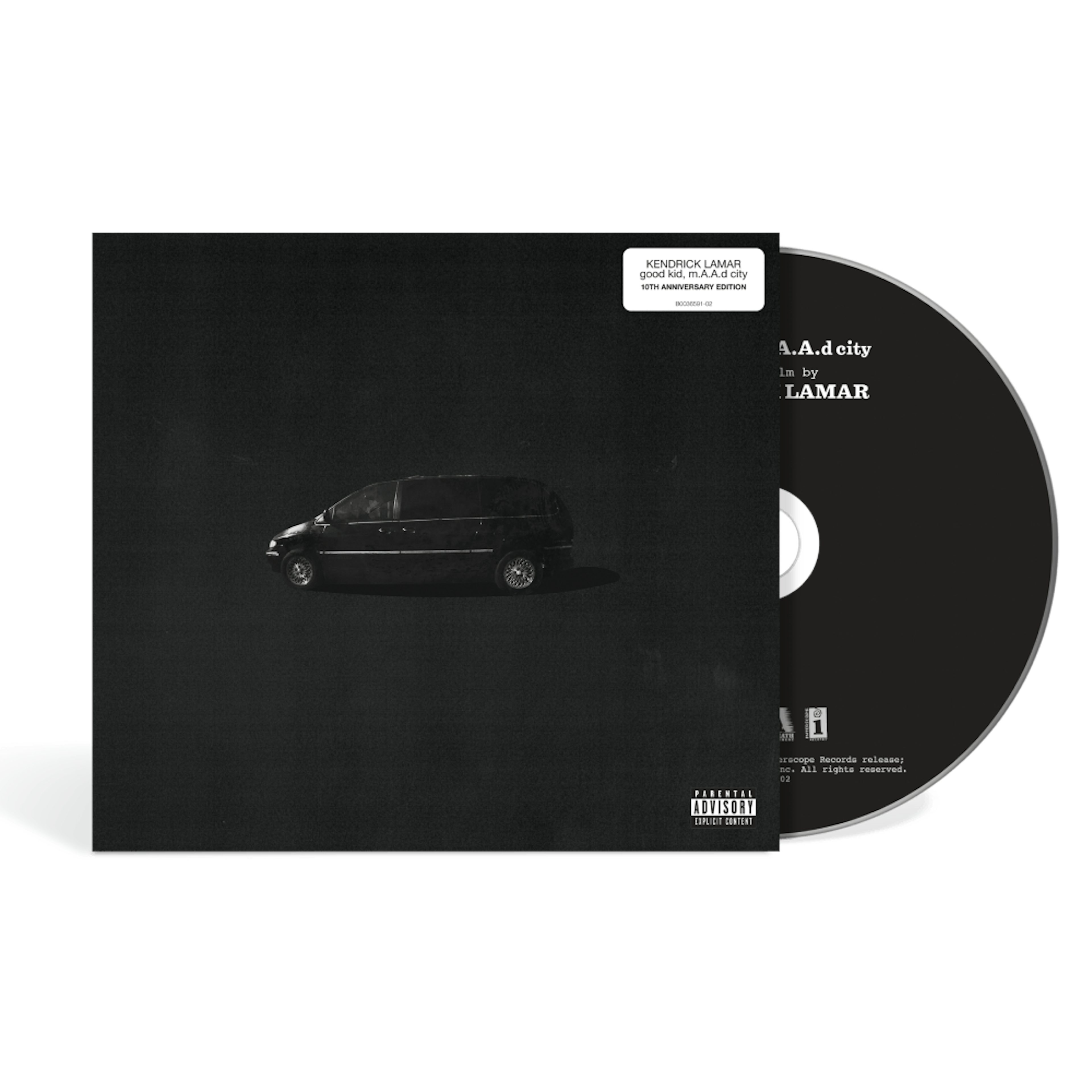 Kendrick Lamar good kid, m.A.A.d city Standard Digipack
