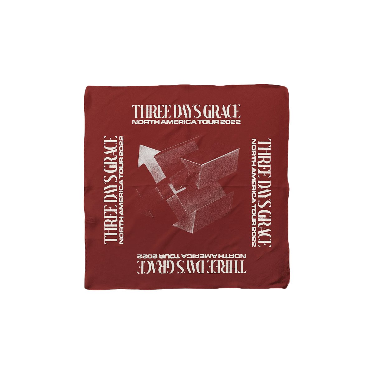 Three Days Grace EXPLOSIONS 2022 North American Tour Bandana