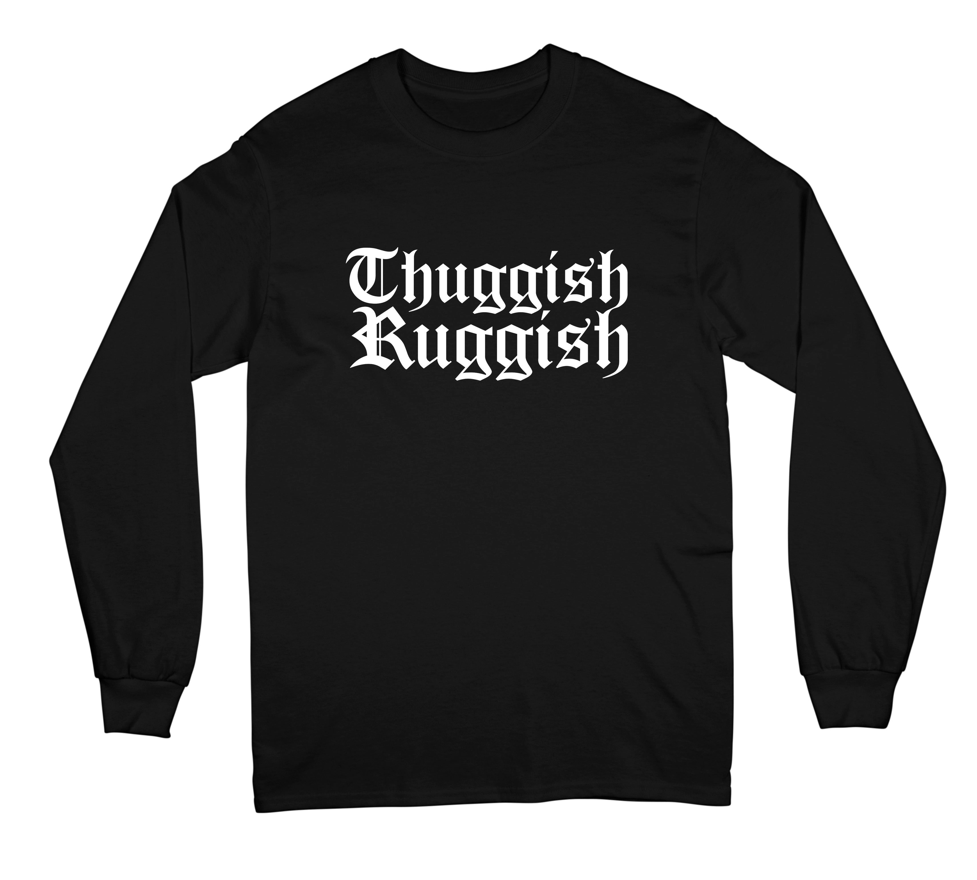 Bone Thugs-N-Harmony Thuggish Ruggish White Logo "Black" Long Sleeve