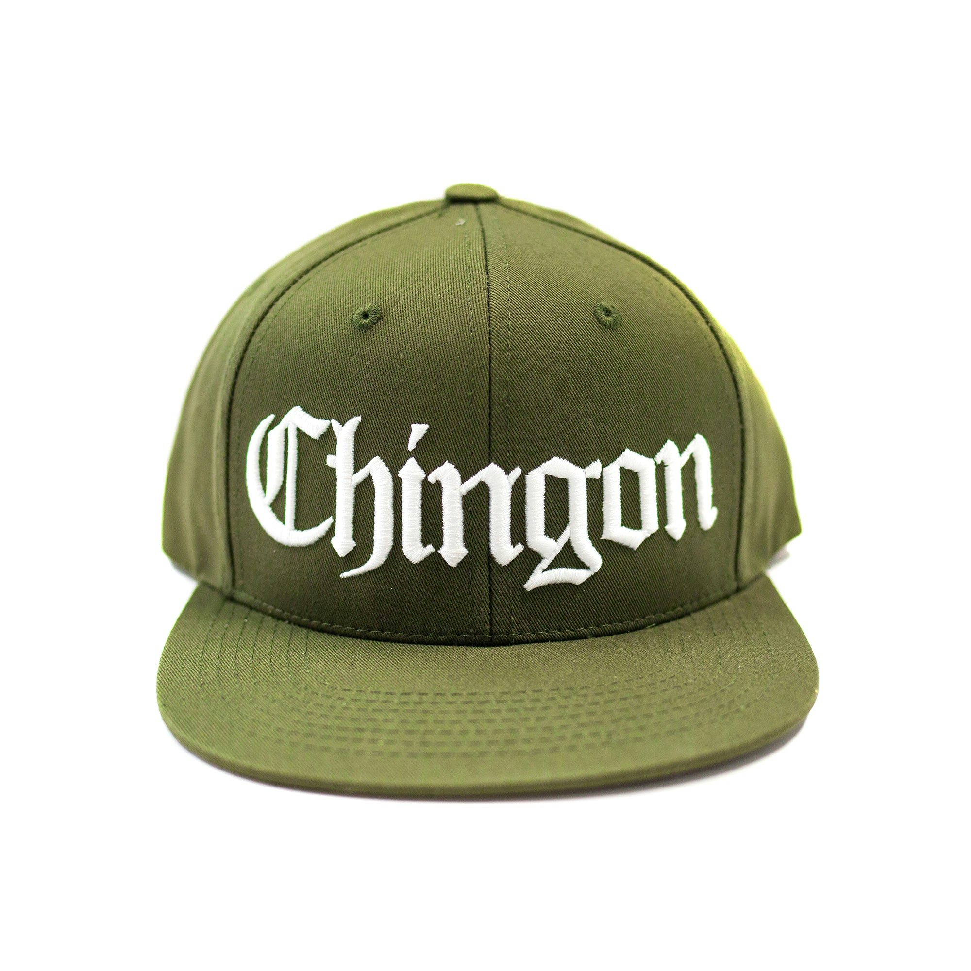 George Lopez Chingon "Olive Green" Snapback Hat