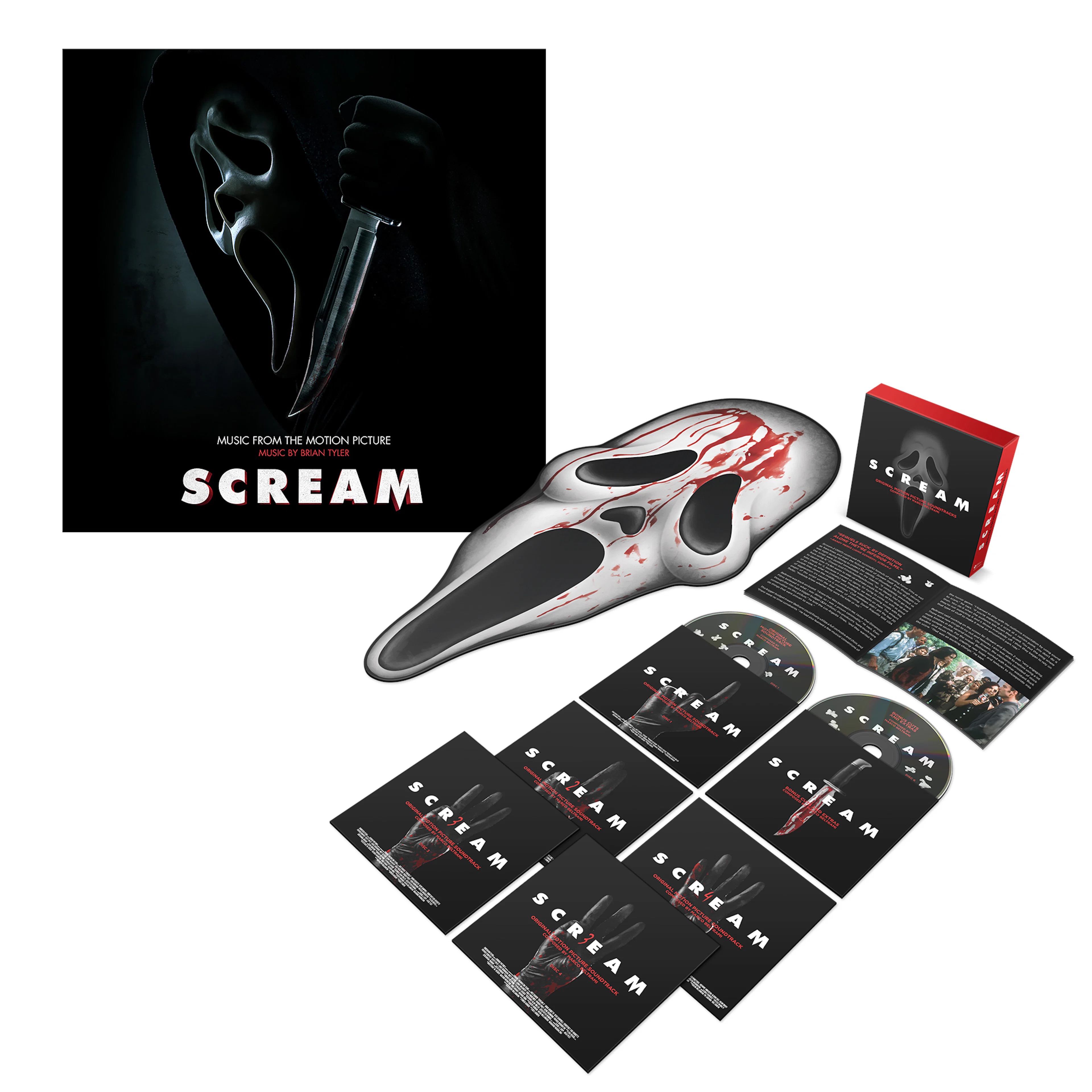 Marco Beltrami Scream: Ultimate CD Bundle (6-CD Box Set + CD)