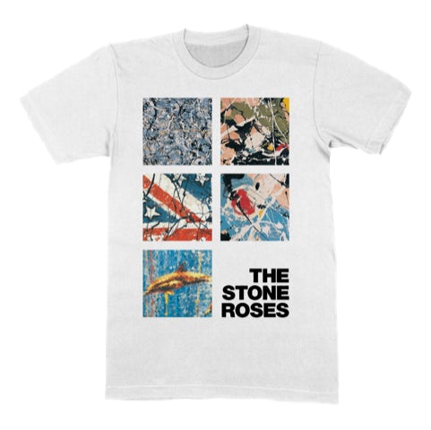 The Stone Roses Covers T-Shirt White