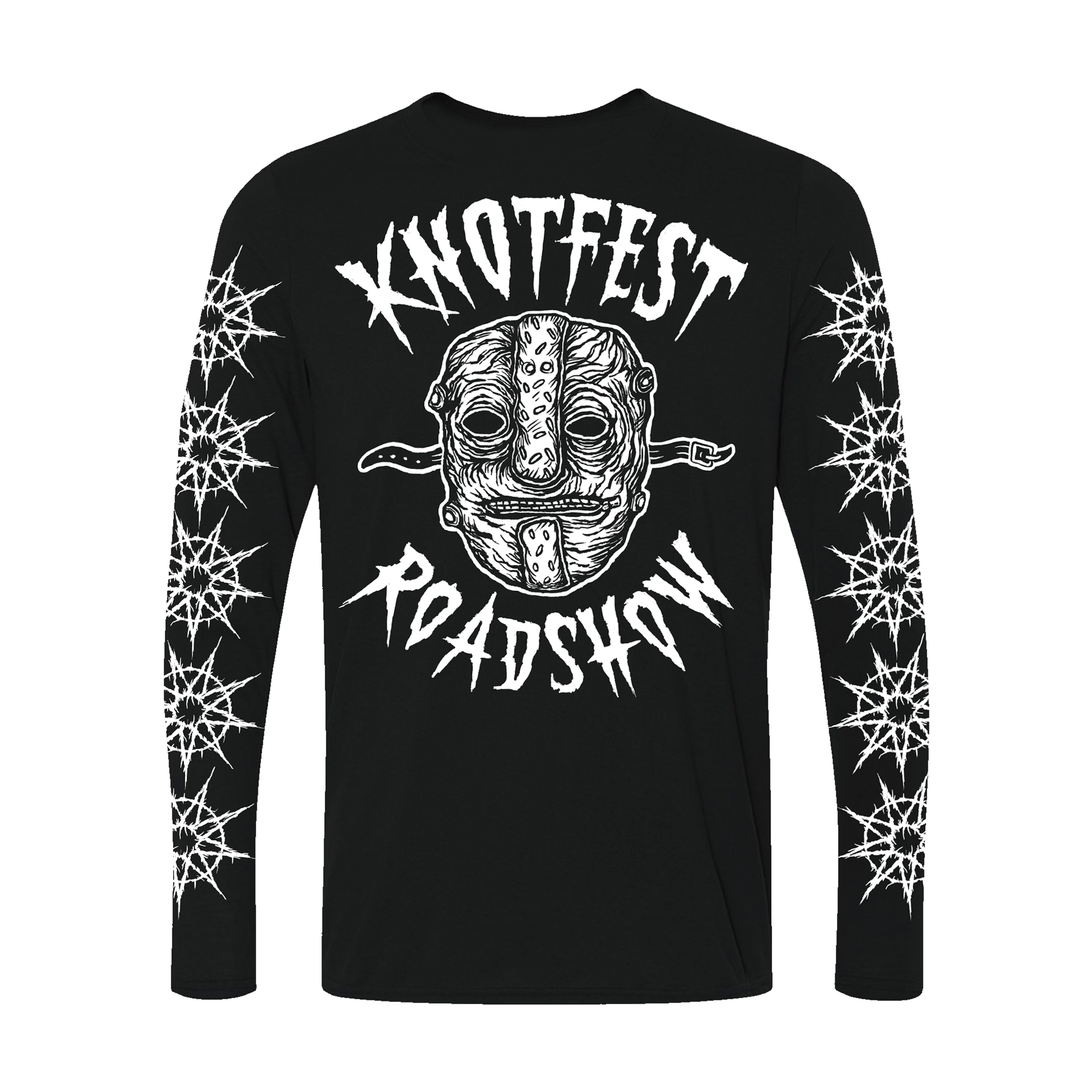 Slipknot Maggot Mask Roadshow Long Sleeve Tee