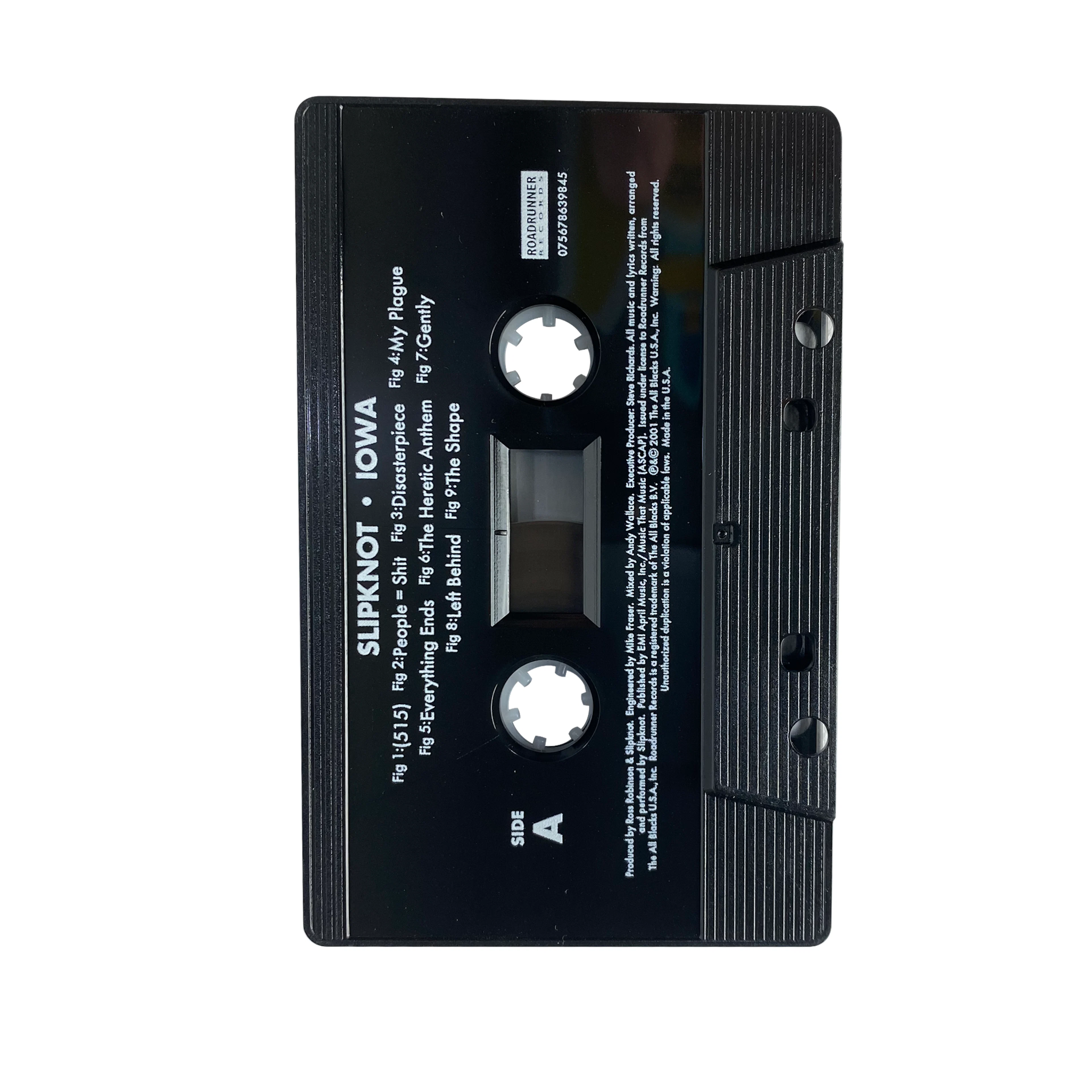 Slipknot Iowa 20th Anniversary Cassette Tape - Black