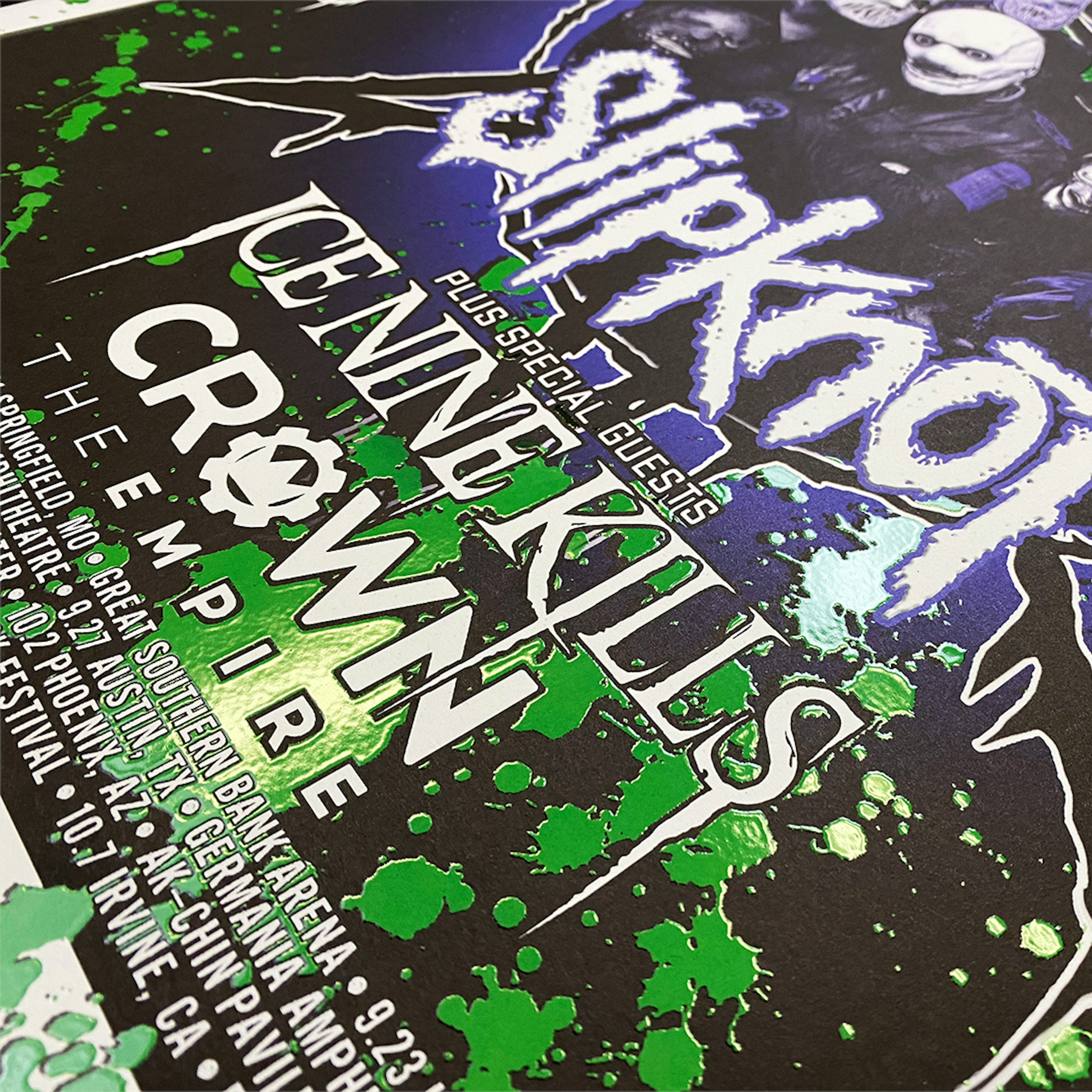 Slipknot Knotfest Leg 3 2022 Poster