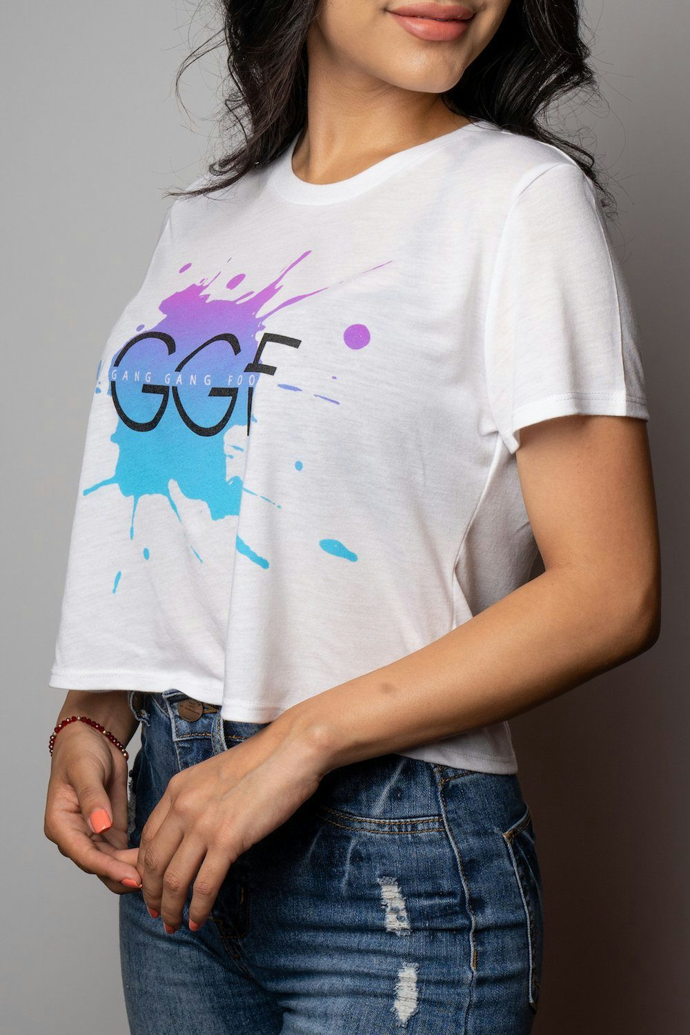 T3r Elemento GGF Gradient Crop Top