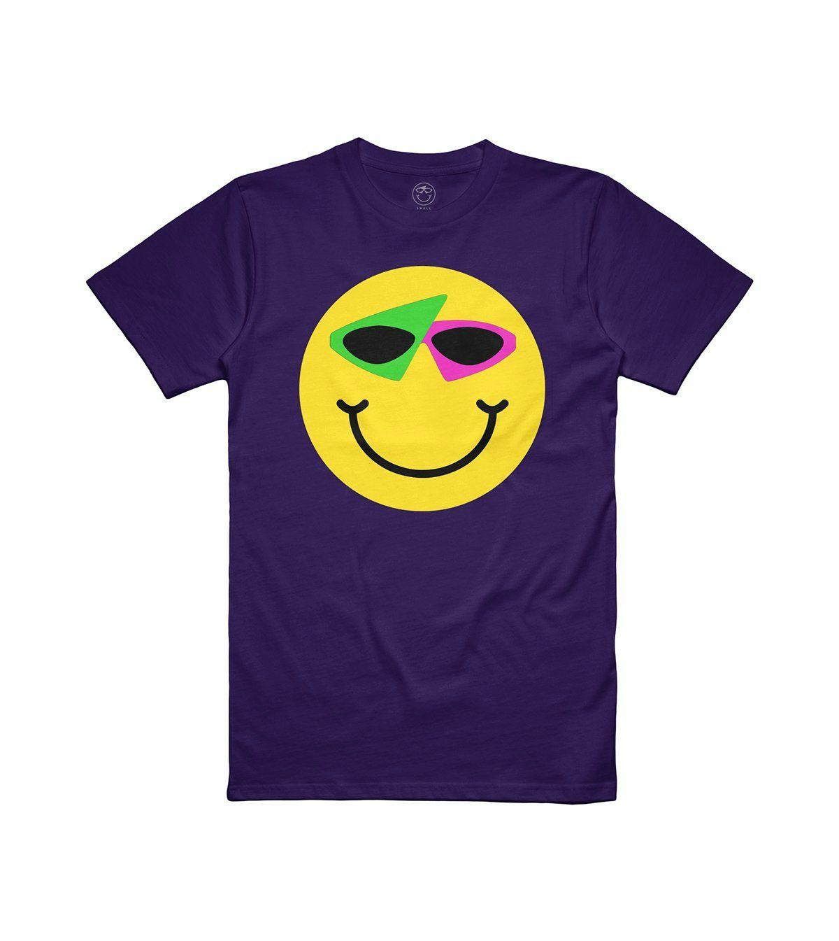 Roy Purdy Smiley Tee Purple