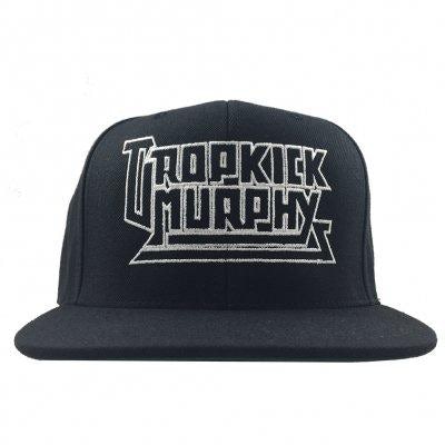 Dropkick Murphys DKM Metal Logo Snapback Hat (Black)