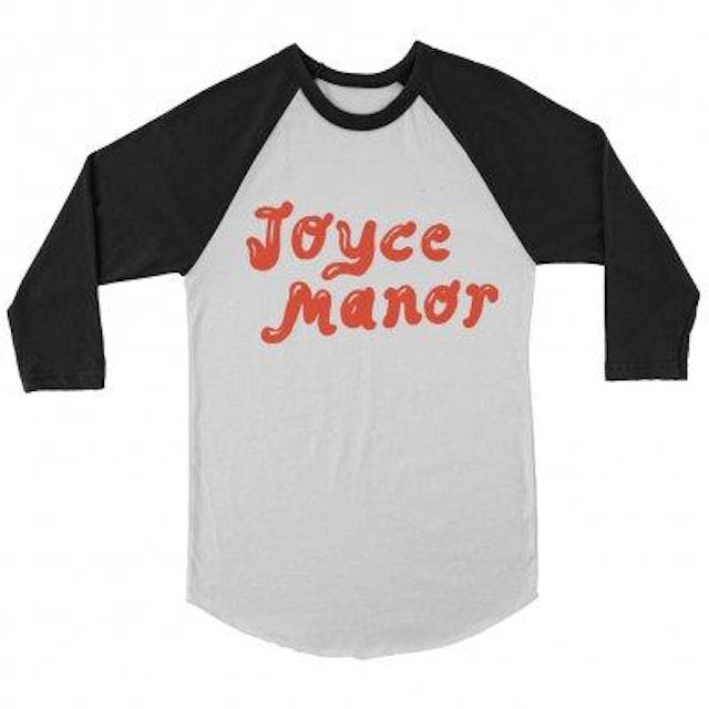 Joyce Manor Milkshake Logo Raglan (Black/White)