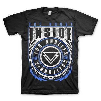 The Ghost Inside Los Angeles Bolts Black T-shirt