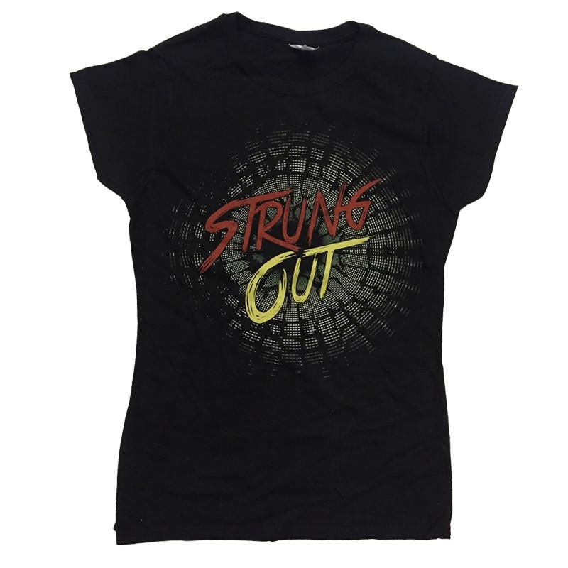 Strung Out 2016 Tour Womens T-shirt (Black)