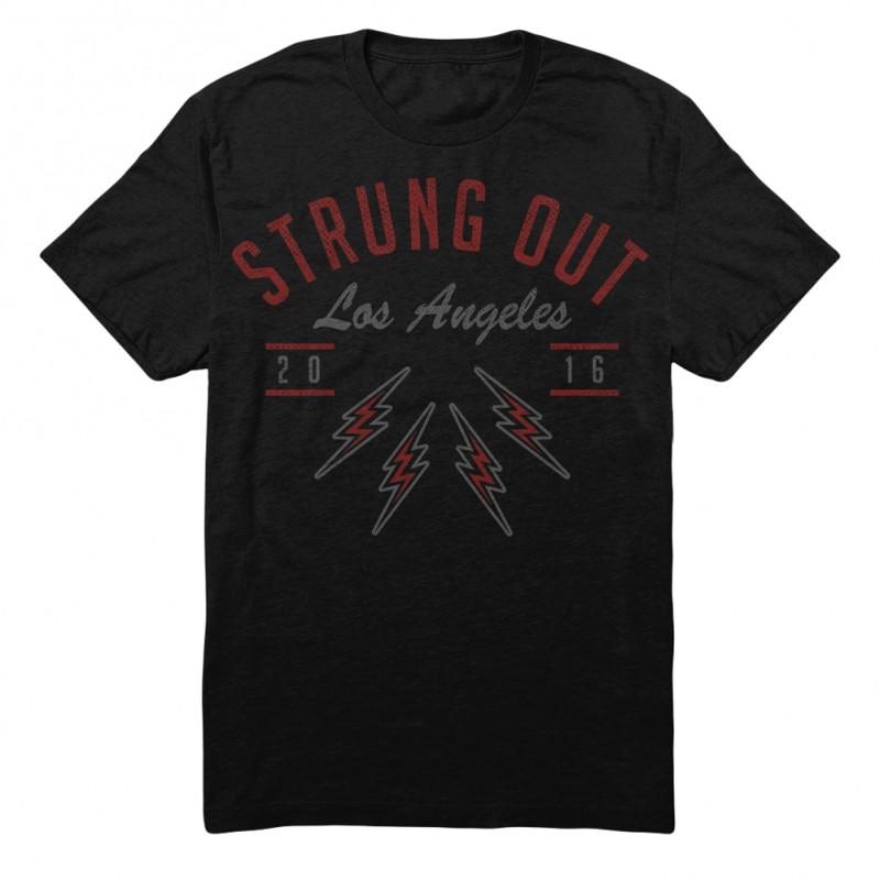 Strung Out Los Angeles Tesla T-shirt (Black)