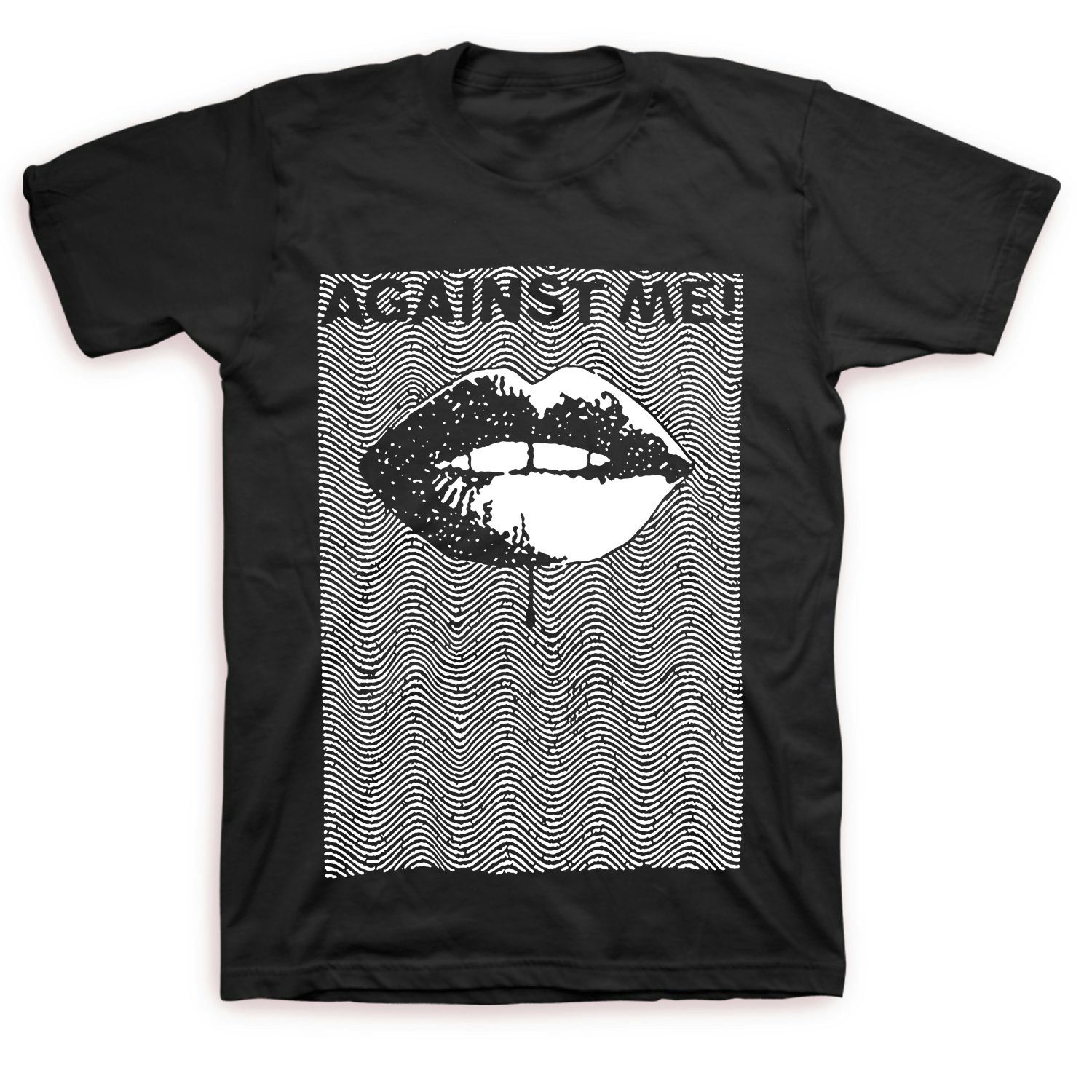 Against Me! Lips T-shirt (Black)