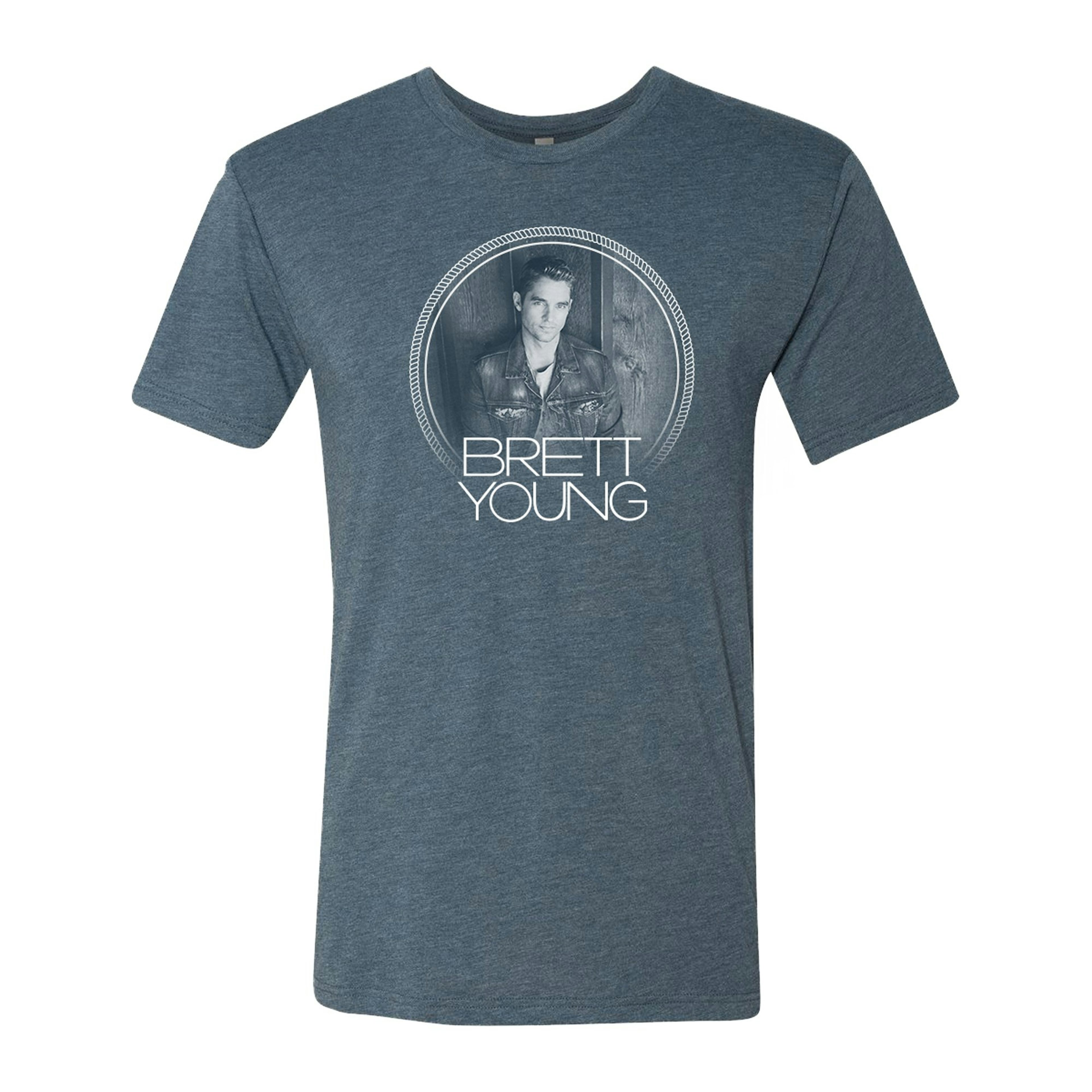 Brett Young Album Cover Face Tee