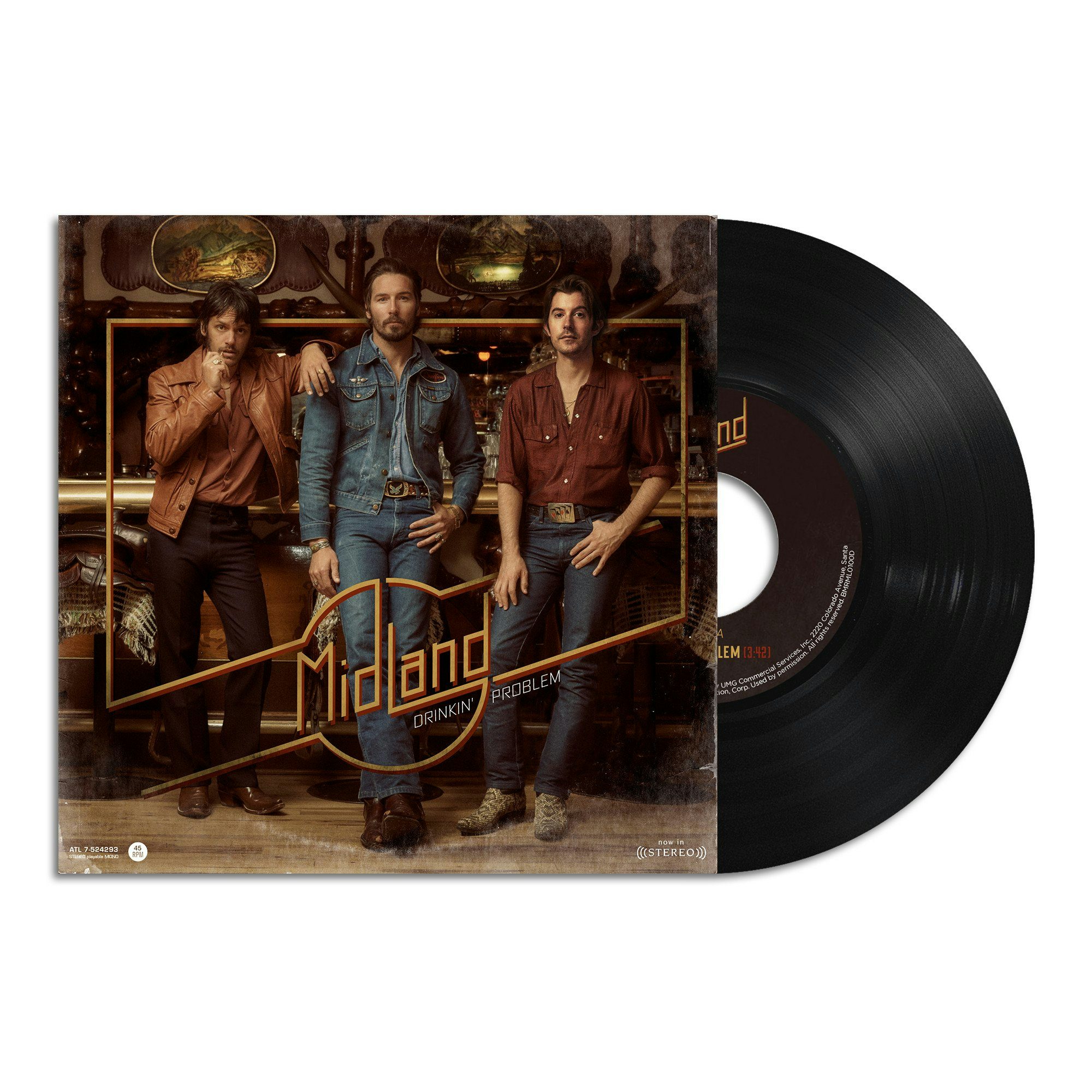 Midland - Drinkin' Problem / Burn Out - 7" Vinyl