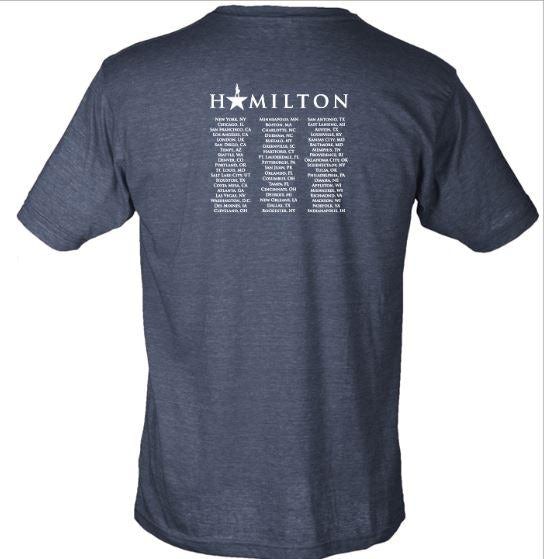 Hamilton Rise Up National Tour Tee