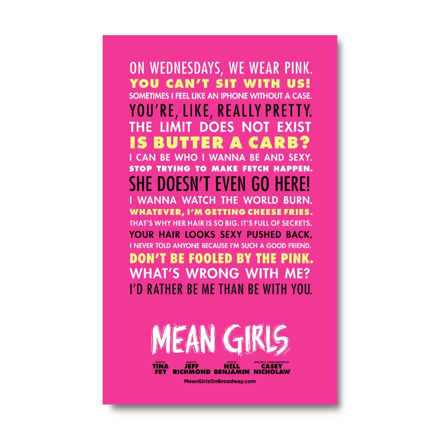 Mean Girls Store: Official Merch & Vinyl