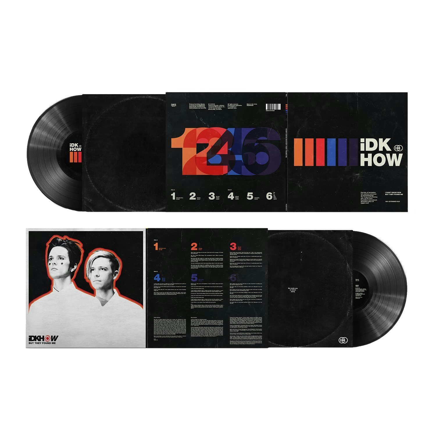 I DONT KNOW HOW BUT THEY FOUND ME 1981 Extended Play LP (Vinyl)