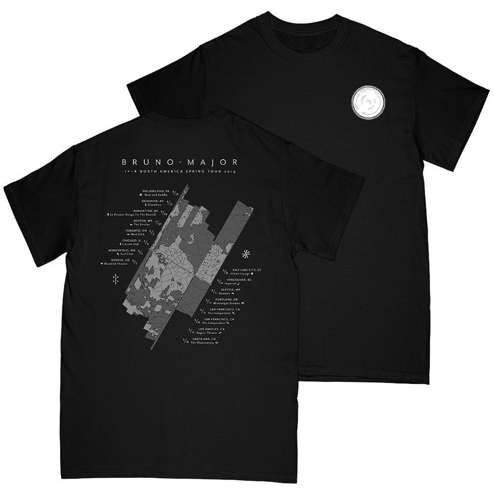 Bruno Major Spring 2019 Tour T-shirt