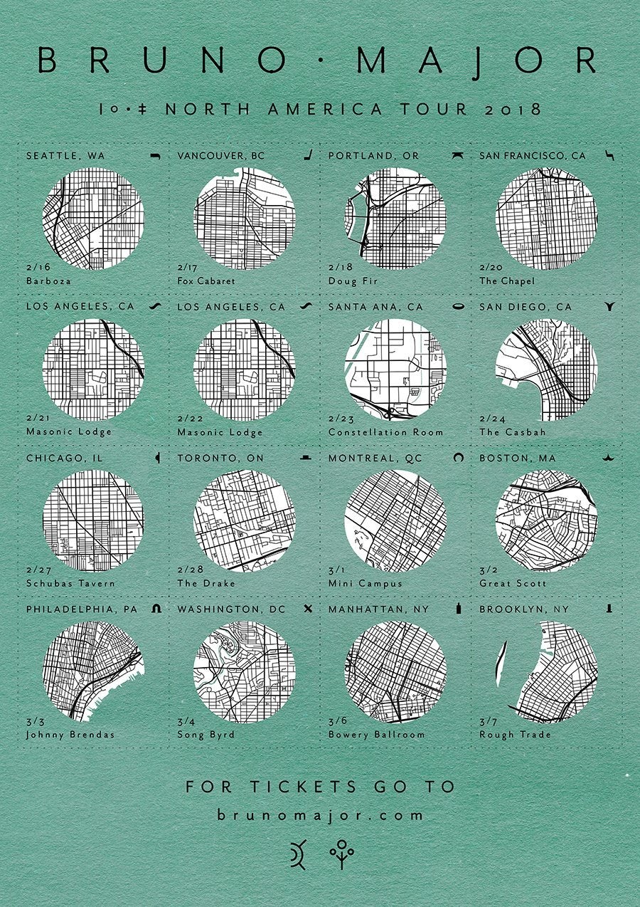 Bruno Major Shirts, Bruno Major Merch, Bruno Major Hoodies, Bruno Major ...