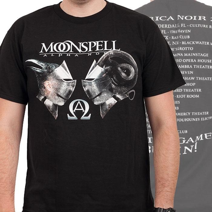 Moonspell Black Tour T-Shirt