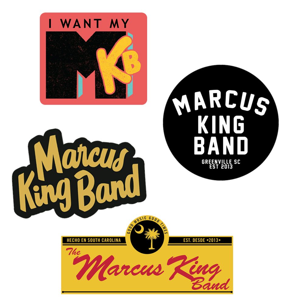 The Marcus King Band MKB Individual Stickers