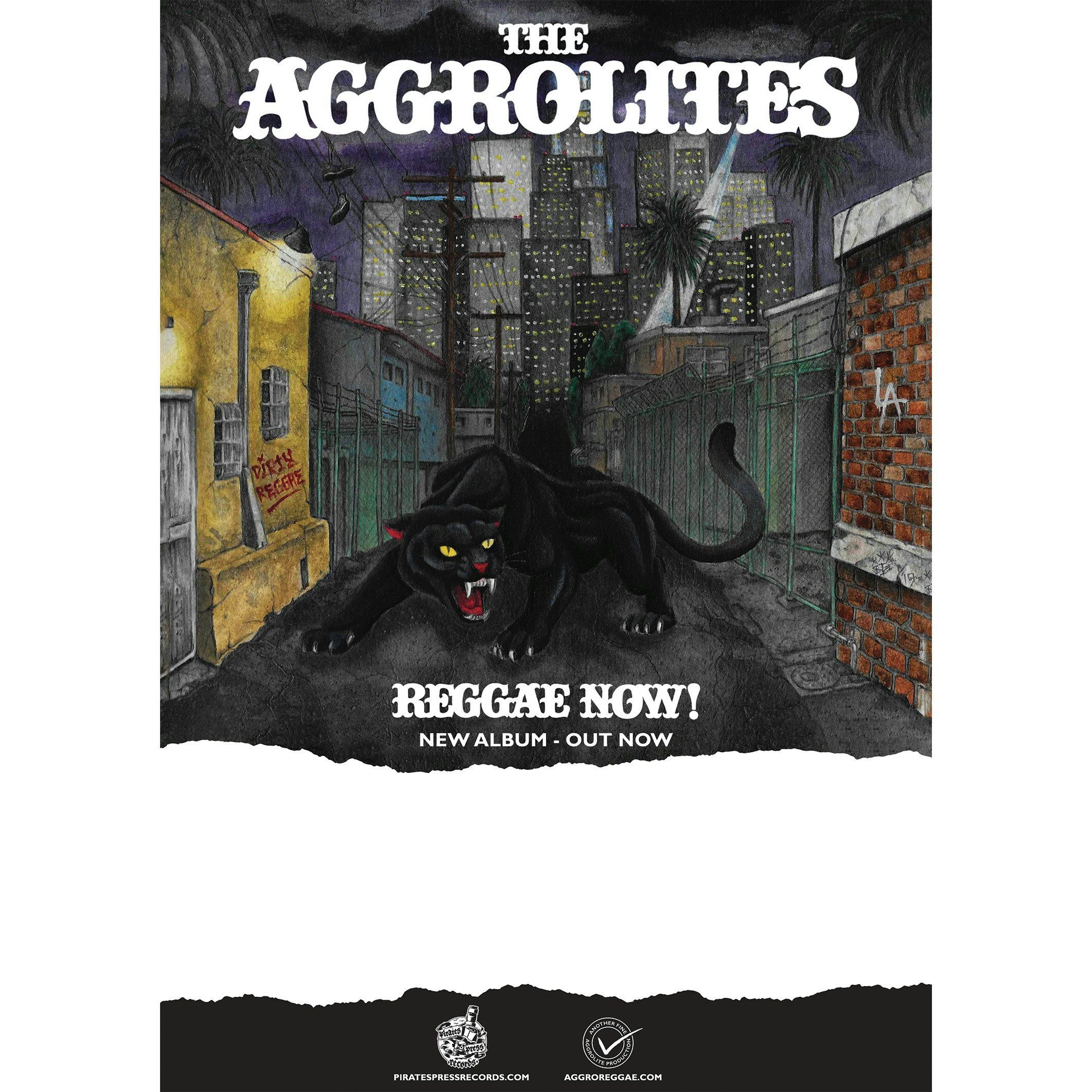 The Aggrolites - Reggae Now! - Album - Poster - Folded