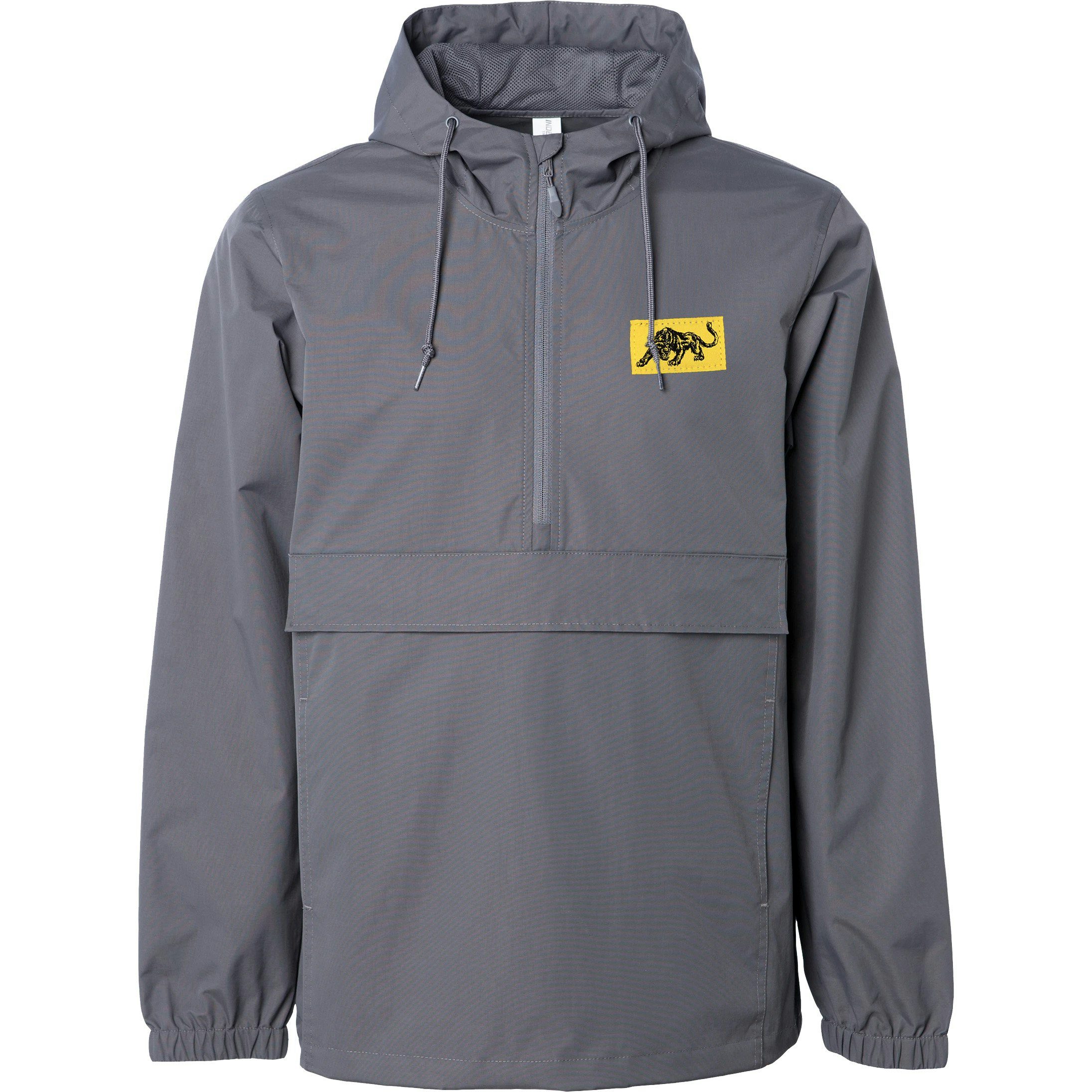 The Aggrolites - Logo & Panther - Windbreaker Jacket - Graphite